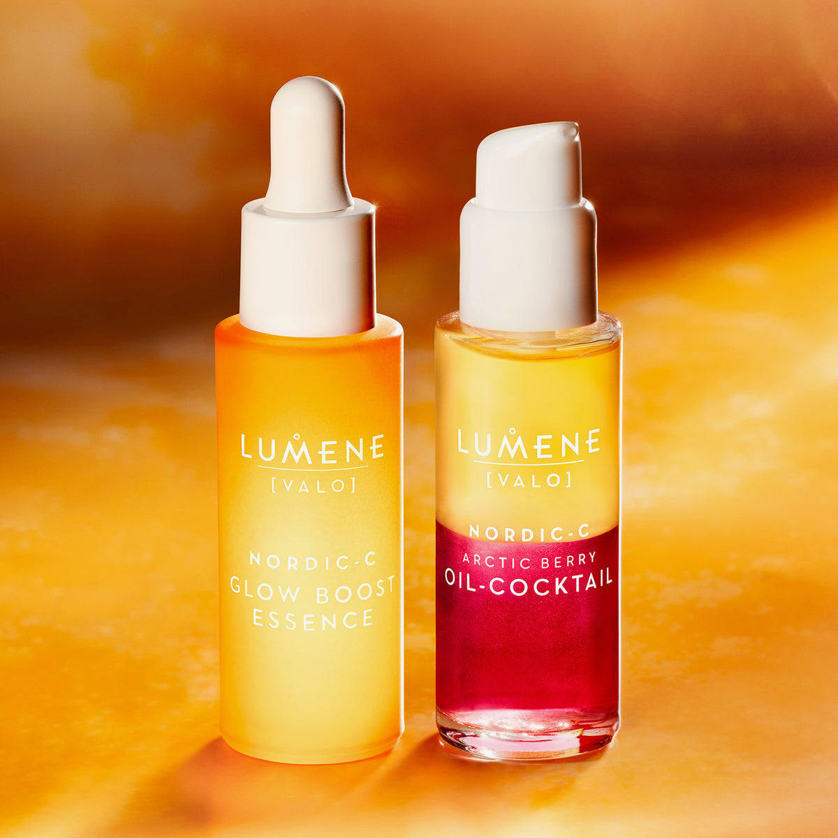 NORDIC-C [VALO] Essence + Oil-Cocktail Duo Set Lumene | PURISH