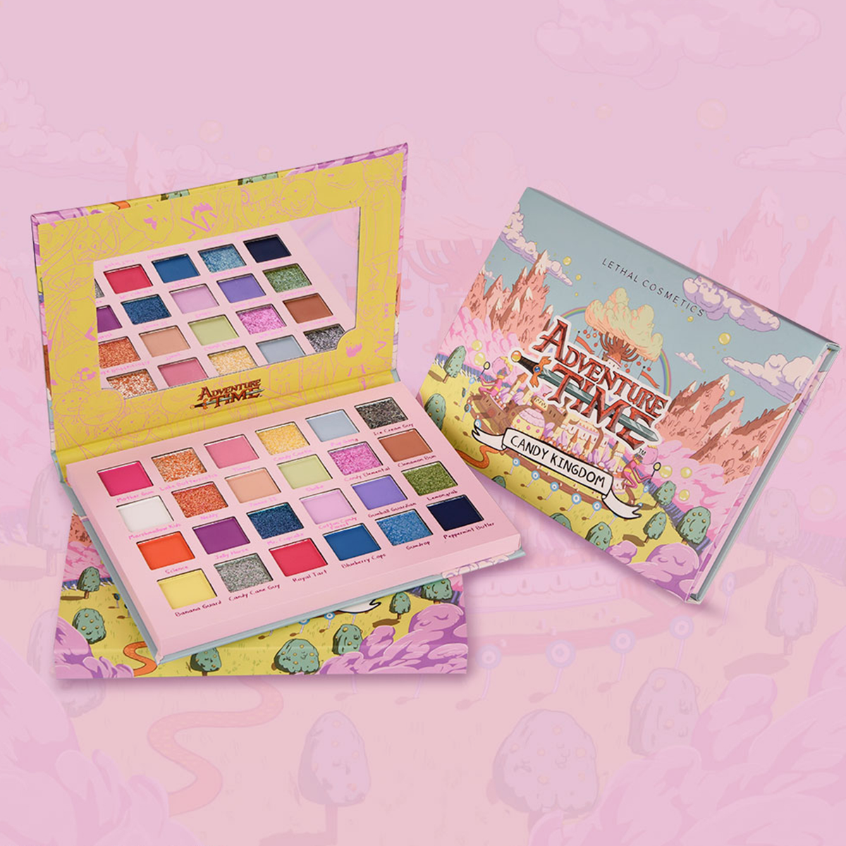 Adventure Time Candy Kingdom Palette Lethal Cosmetics | PURISH