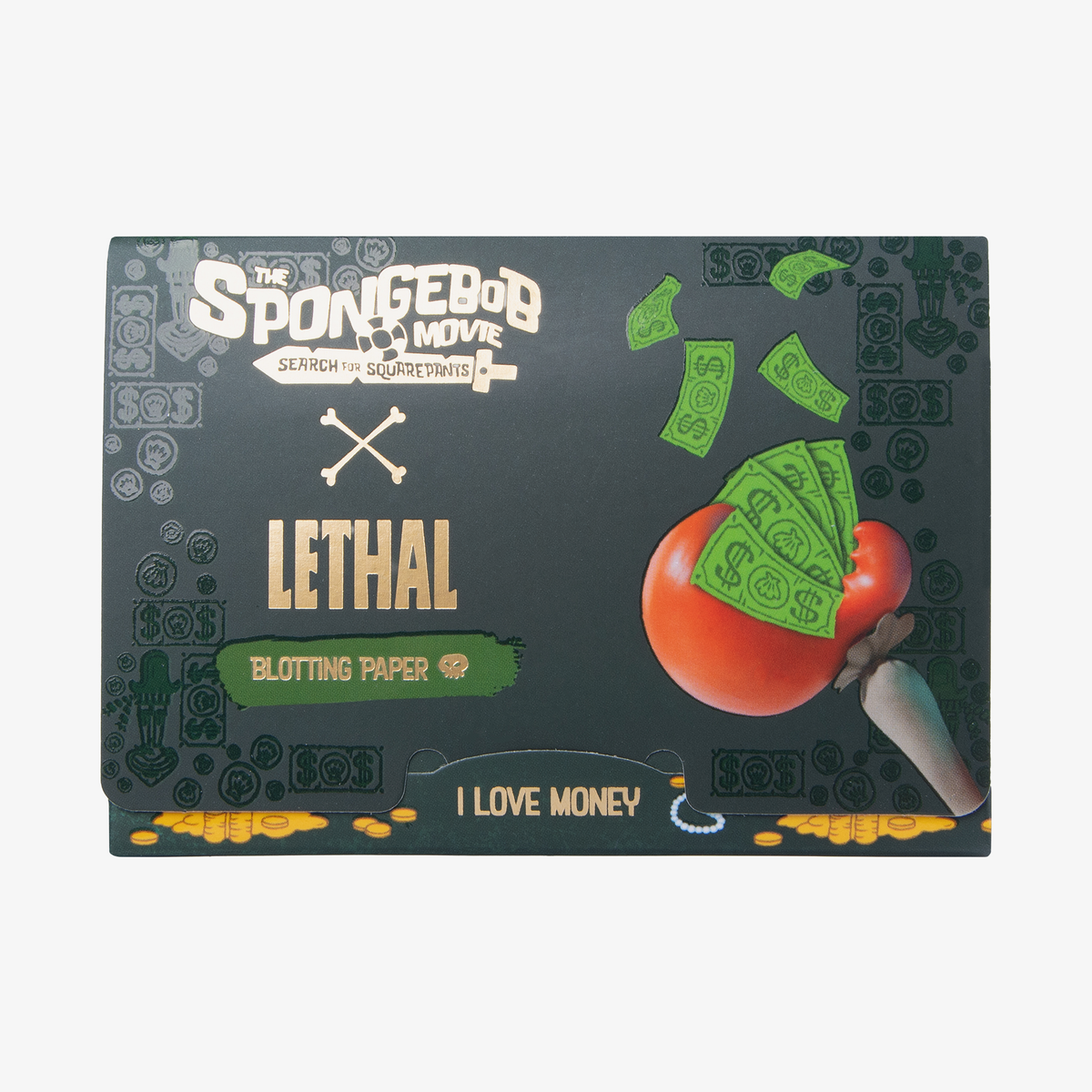 The Spongbob Movie Mr. Krabs' Wallet Blotting Paper Lethal Cosmetics ...
