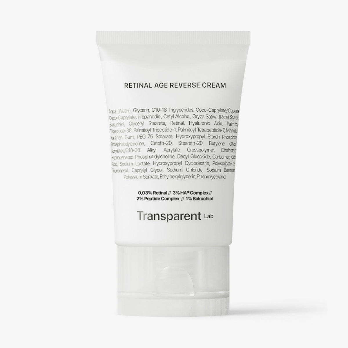 Retinal Age Reverse Cream Transparent Lab | PURISH