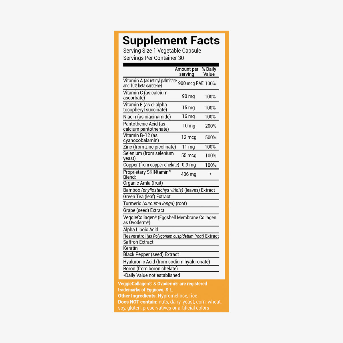 SKINtamin 6 Month Bundle HAIRtamin | PURISH