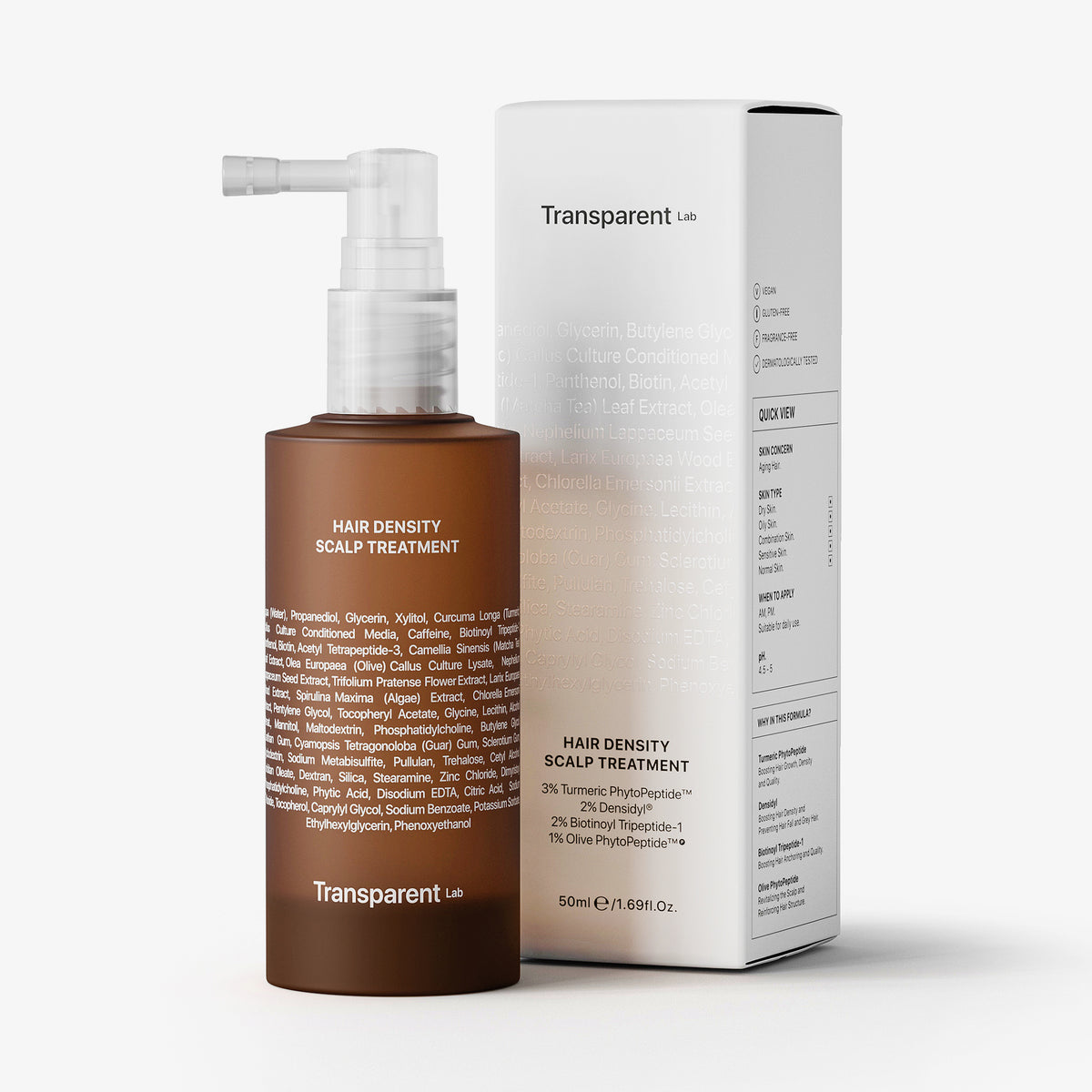 Hair Density Scalp Treatment Transparent Lab | PURISH