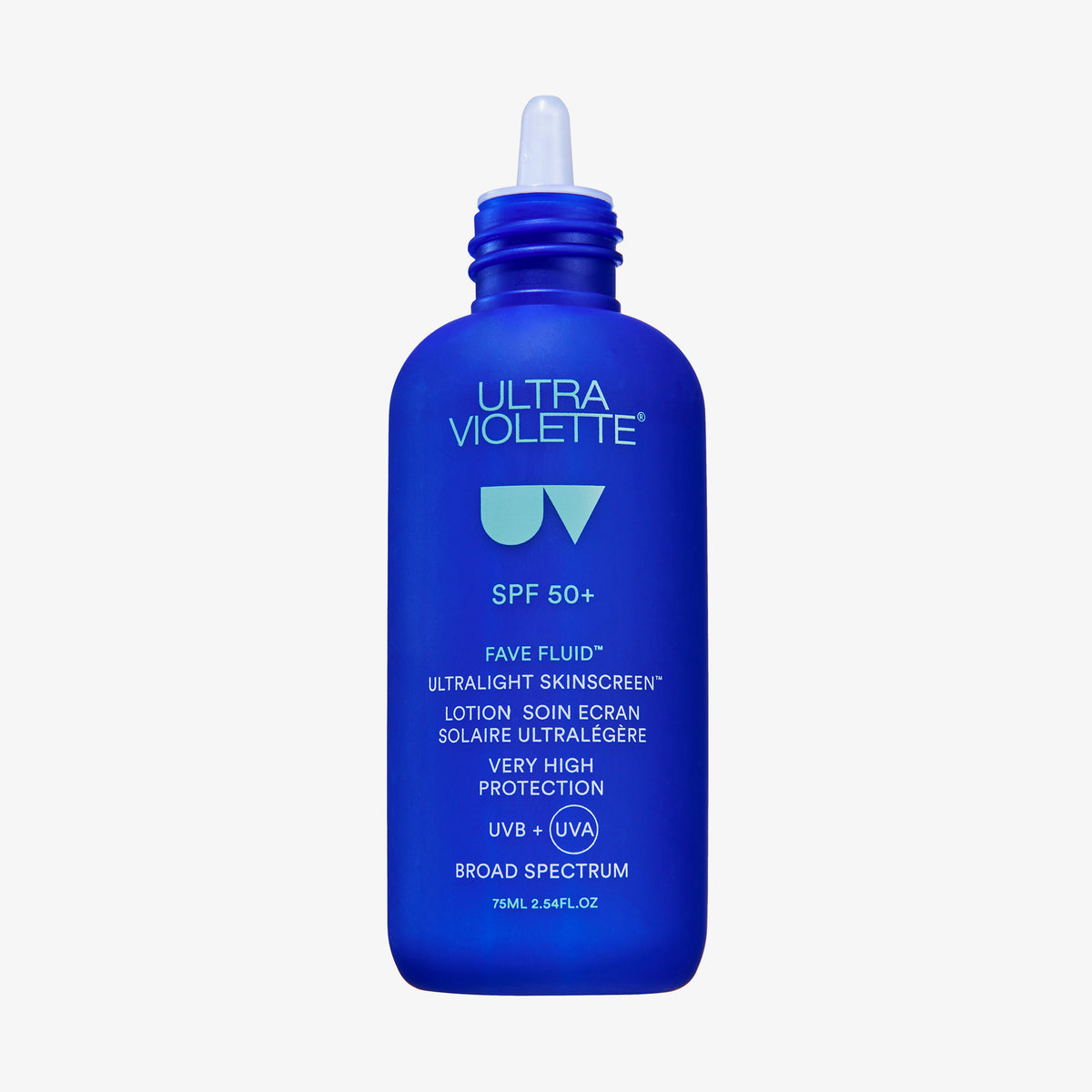 Fave Fluid SPF50+ Lightweight Fragrance-Free Skinscreen Ultra Violette ...