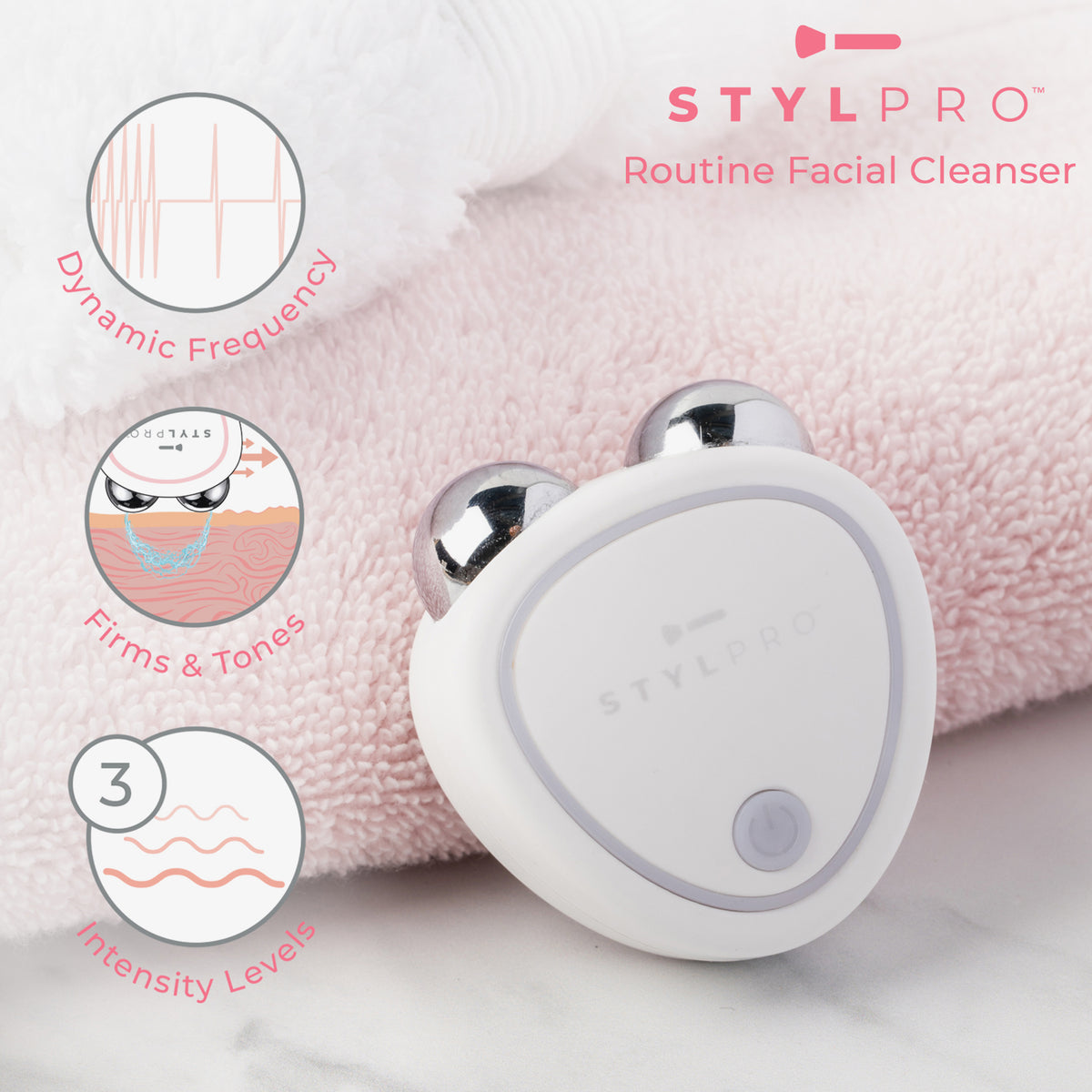 Mini Microcurrent Facial Toning Device STYLPRO | PURISH