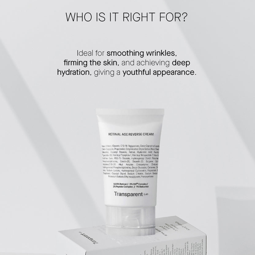 Retinal Age Reverse Cream Transparent Lab | PURISH