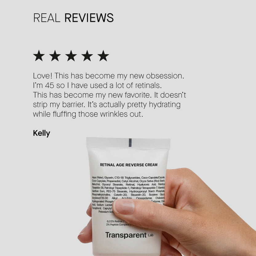 Retinal Age Reverse Cream Transparent Lab | PURISH